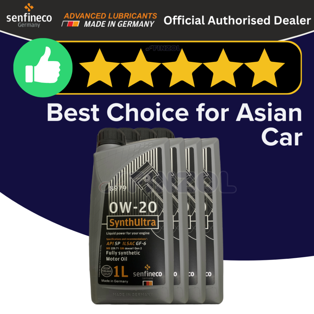 Senfineco Malaysia Engine Oil For Hyundai Kona - Finzol Souq V2